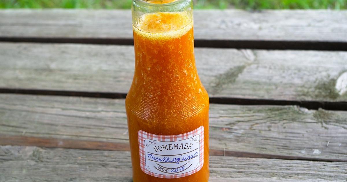 Jak připravit zdravý meruňkový sirup | recept | jaktak.cz